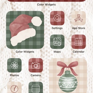 600 Christmas Tree App Icons Ios 14 App Icon Christmas Ios14 | Etsy