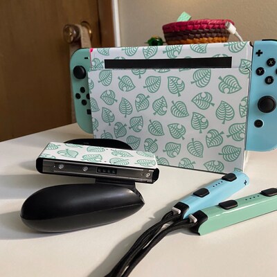 Nintendo Switch Skin Decal Green Leaf // High Quality Animal Leaf 3M ...