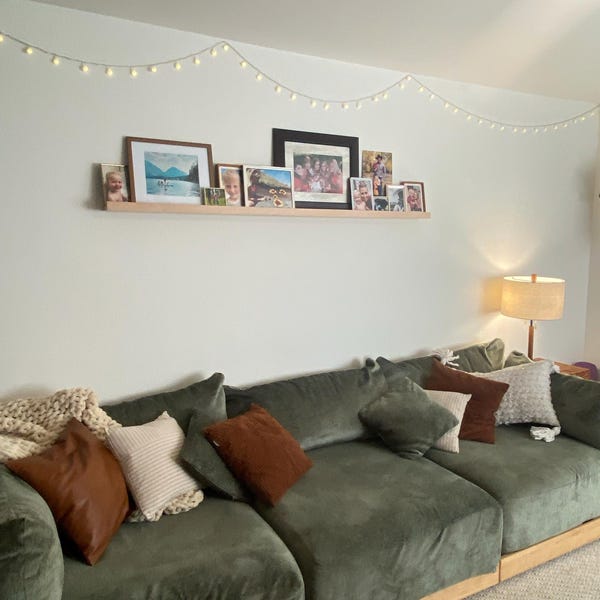 Modern Desk Photo Display, Desk Photo Ledge, Picture Display, Desk ...