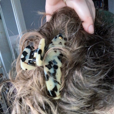 Turtle Story Hair Jaw Medium Size Handmade From Italian Cellulose ...