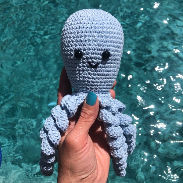 Cute Amigurumi Octopus Crochet Pattern - Etsy