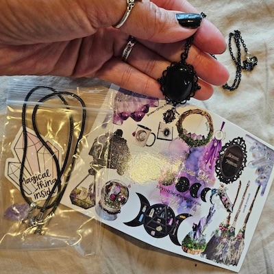 Antique Vintage Scrying Mirror Fortune Telling Psychic Divination ...