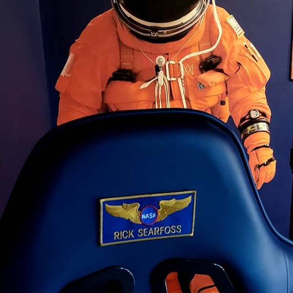 Astronaut Costume Custom Name Embroidered Patch Astronaut Cosplay Iron ...