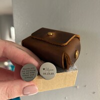 Personalized Hidden Message Tie Bar for Groom Engraved Custom Tie Tack ...