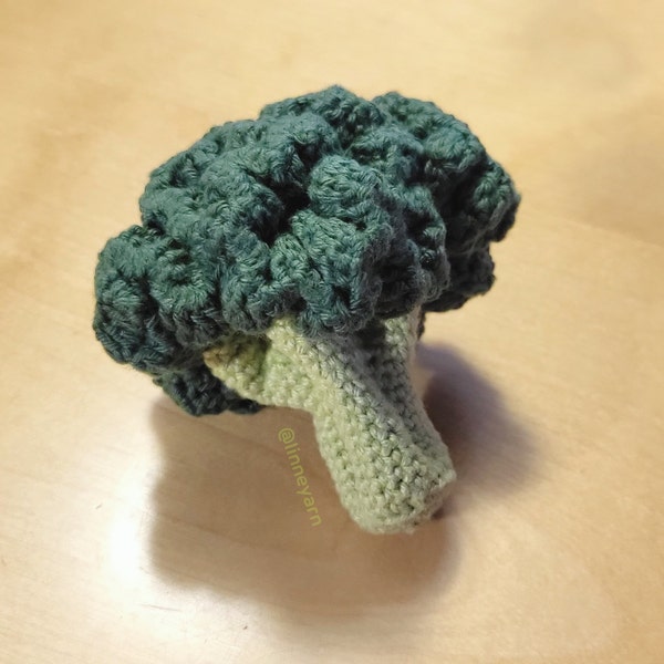 BROCCOLI Crochet Pattern - Crochet Broccoli Pattern. Amigurumi Broccoli ...
