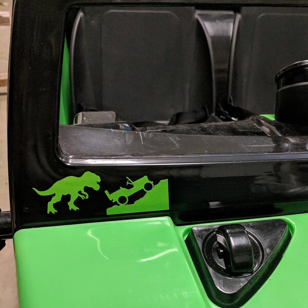 T-rex Sticker, Car Window Sticker, Tyrannosaurus Rex Sticker, Dinosaur ...