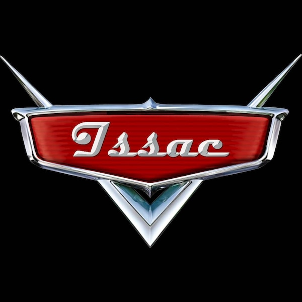 Personalized Cars Custom PNG Logo, Cars Original Birthday Sublimation ...