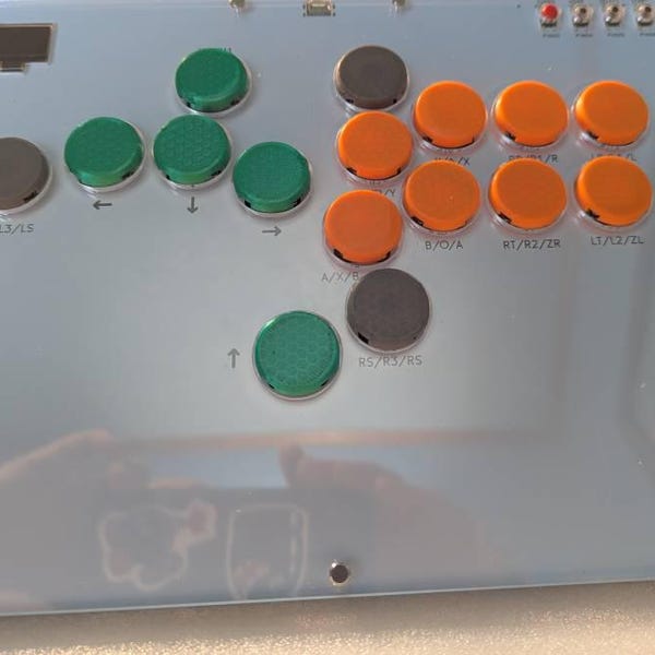 DIY Leverless All Button Controller Case for Sanwa and Similar Buttons ...