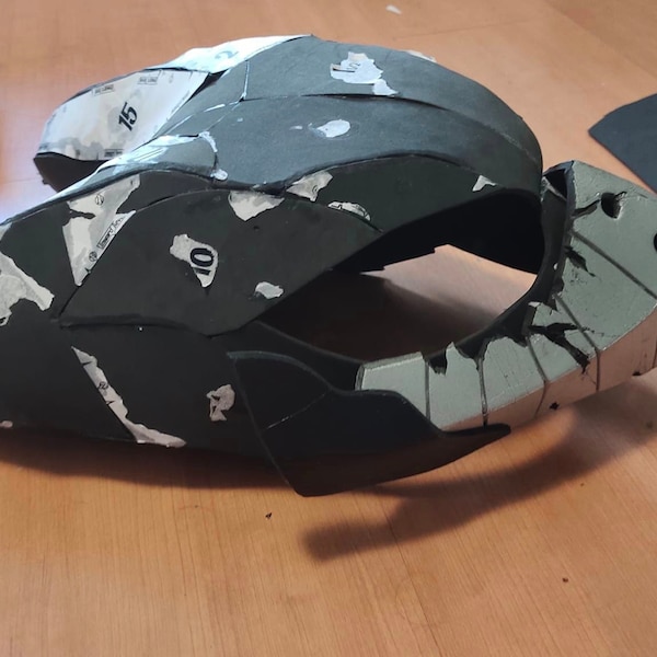 Dark Deku Foam Head Pattern - Etsy