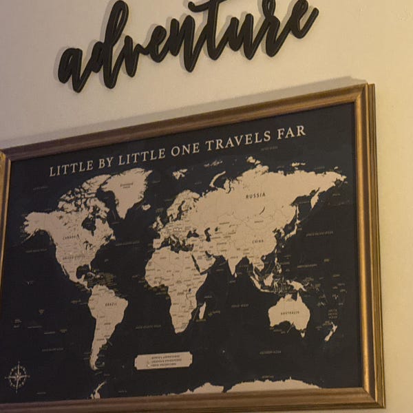 DIY Kit Push Pin Map, US Map With Push Pins, Travel Map Tracker, United ...