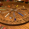 Heirloom Aggravation Board Game- Lakota Star Quilt, Wahoo and Carbles ...