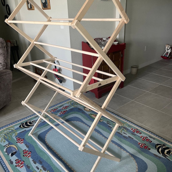 Large Sturdy Clothes Drying Rack for Laundry Drying Rack for Clothes ...