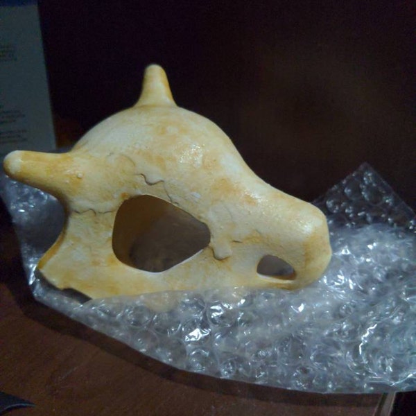 Pokemon Cubone Skull, Statue, 3D Printed Statue, Cubone Skull, Cubone ...