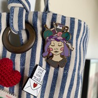 Craft Queen New Skin Tones Gold Plated Hard Enamel Pin - Etsy Canada