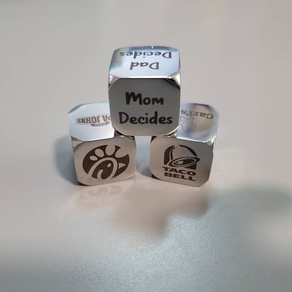 Fast Food Dice - Foodie Gift Idea - Couples Date Night Dice - Quick ...