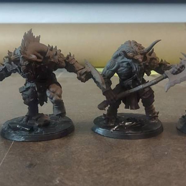 Blackcrag Mountain Orcs Fantasy Tabletop Miniature | Blackcrag Orcs ...