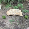 Custom Engraved Flagstone Rock Sign, Memorial, Headstone, Gravestone ...