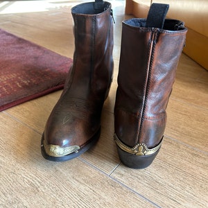 Cowboy Western Boot Tips Toe Plates for Pointy Toed Boots One Pair 2 ...