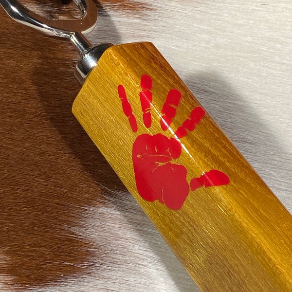 Handprint Vinyl Decal, Handprint Sticker, Handprint Car Window Decal ...