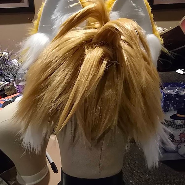 Flareon Ears Mane & Tail - Etsy