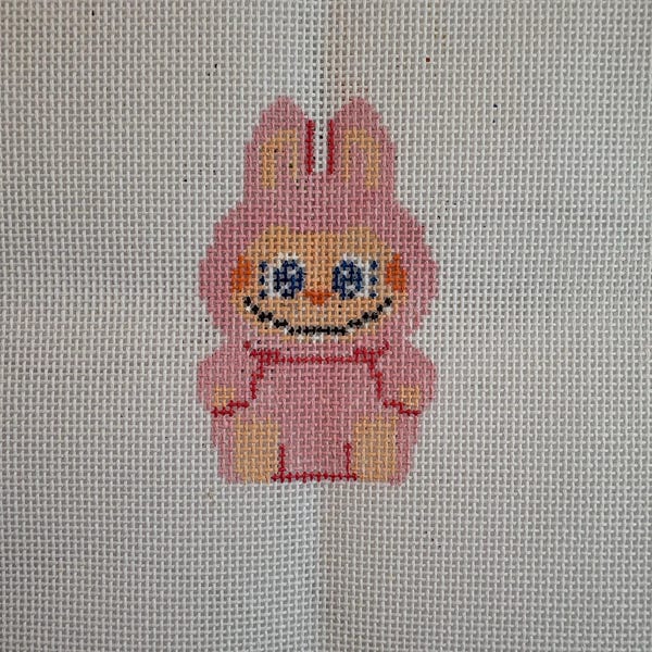 Labubu Exciting Macaron Monster - Digital Needlepoint Stitch Chart ...