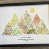Personalized Milestones Map™ Print: 3-13 Locations Mountain Wall Art ...