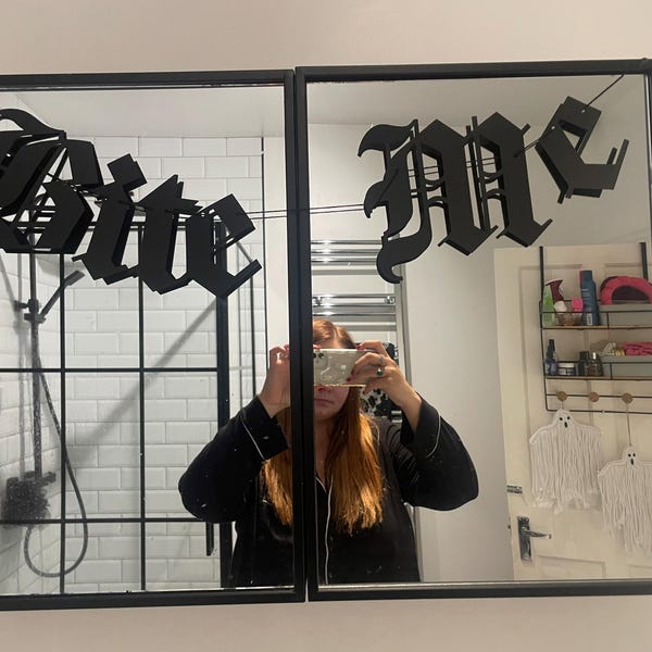 Scorpio Star Sign Old English Banner, Gothic Letter Sign, Astrology ...