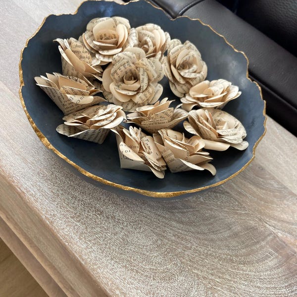 Large Concrete Bowl, Cool Bowl Centerpiece, Bowl for Keys, Key Holder ...