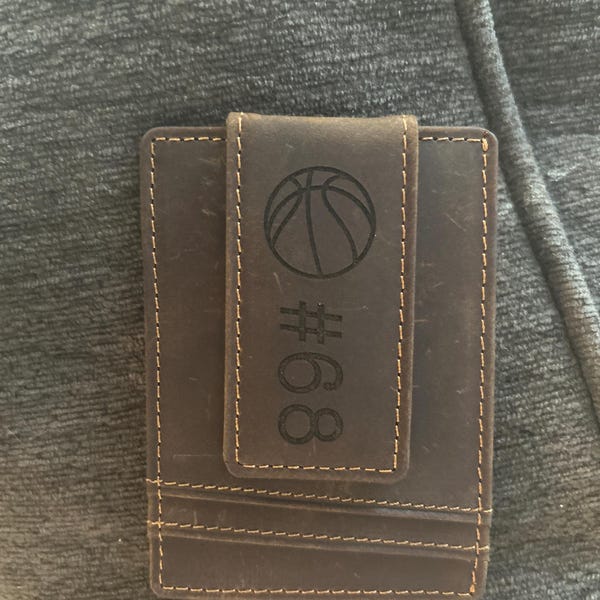 SOCCER WALLET, GRADUATION Gift, Leather Wallet - Etsy