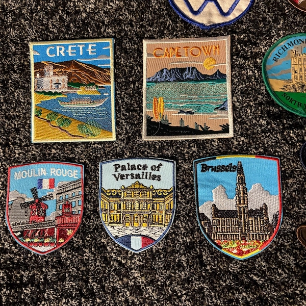 Mount Fuji of Japan Patch (3.5 Inch) Embroidered Iron or Sew-on Badge ...