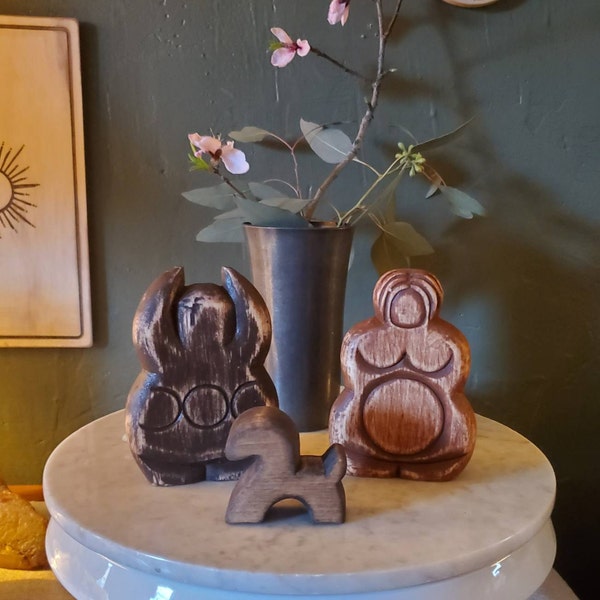 Cernunnos Statue Horned God Pan - Etsy