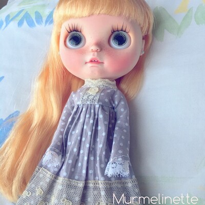 Ooak Custom Blythe Art Doll Debbie by Iriscustom - Etsy