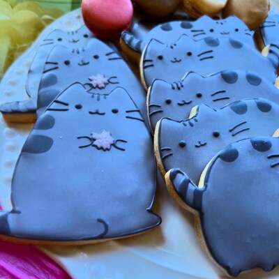 Pusheen, Large 4 Inch Sugar Cookies - Etsy