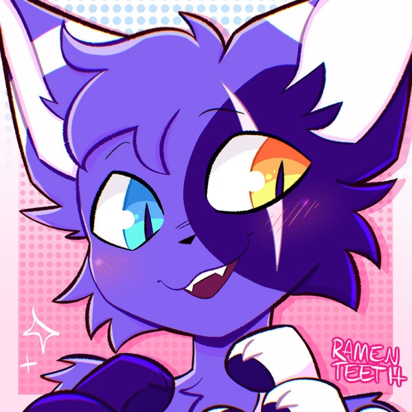 Furry Icon | Fursona Pfp | FURRY COMMISSION - Etsy