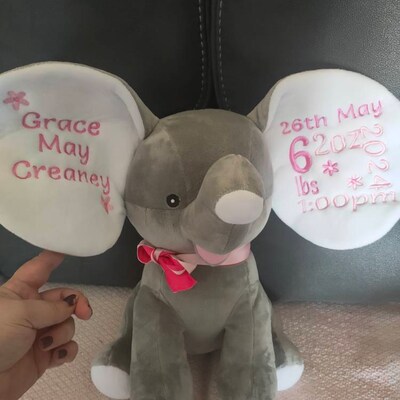 Personalised Highland Cow Teddy Bear, Birthday Gift, Boy or Girl ...