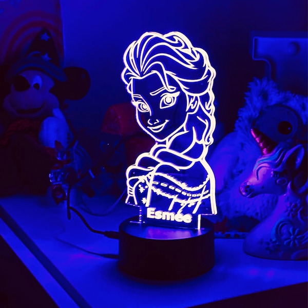 Personalised One Piece Anime Light L Night Light | Luffy | Anime Gift ...