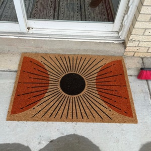 Doormat, Mid Century Modern, Welcome Mat Mid Century Modern, Midcentury ...