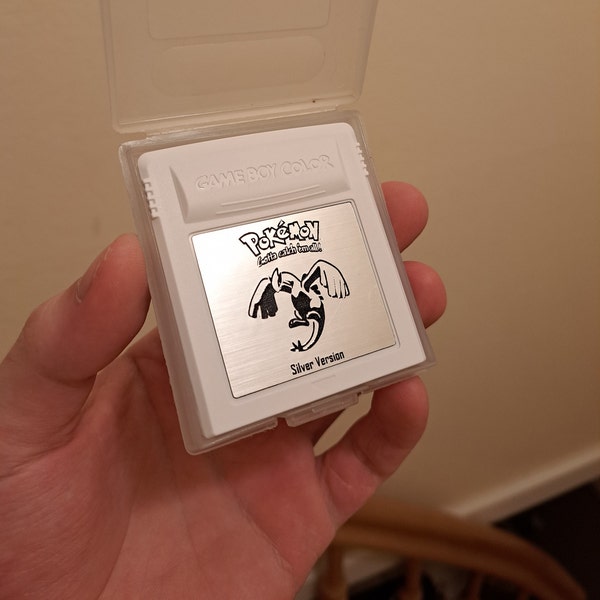 Laser Engraved Gameboy Cartridge Stickers - Etsy