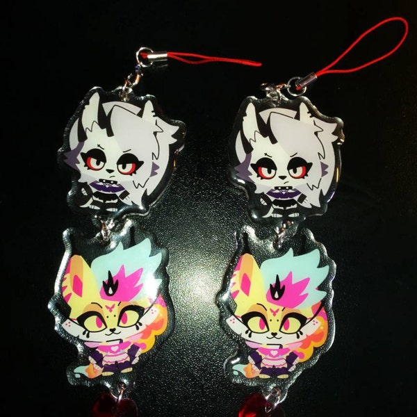 Colorful Stage Outfits Keychain - Etsy