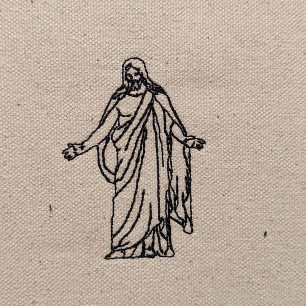 Jesus Christ Embroidery Design: LDS Applique (digital Download) - Etsy