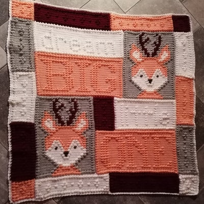 LITTLE ONE Pattern for Crocheted Blanket - Etsy