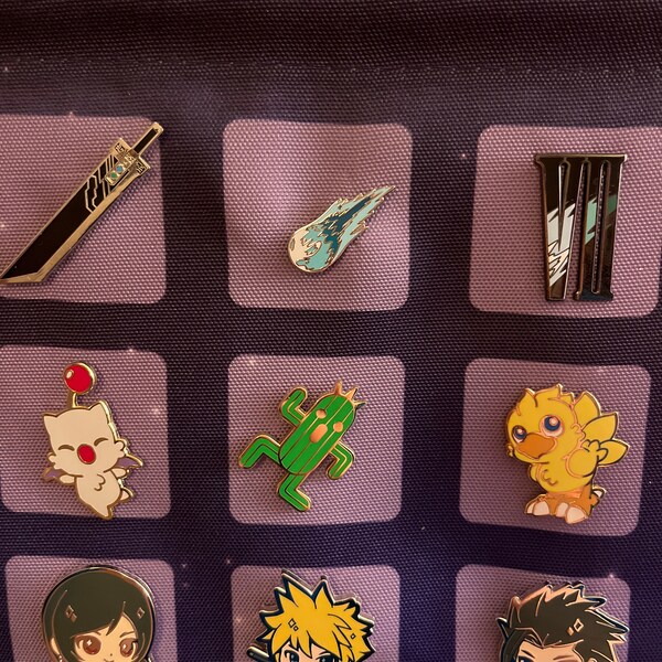 Final Fantasy 7 Meteor Enamel Pin - Etsy