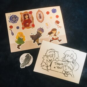 Ib Game Sticker Sheet - Etsy