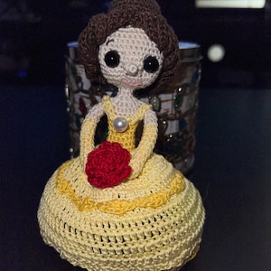 Icelyn Winter Doll With Cape Crochet Pattern amigurumi Doll - Etsy