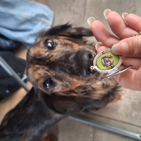 Custom Embroidery People Portrait From Photo Personalized Couples ...