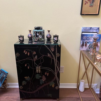 Vintage Ceramic Like Ballerina Bronze and Green Figurine, Vintage ...