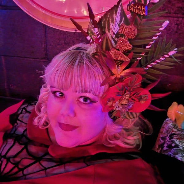 Tiki Swizzle Stick Hala Kahiki Mini Half Crown Sloth Love Punk Dapper ...