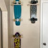 Longboard / Skateboard Wall Storage - Double Board Display - Etsy