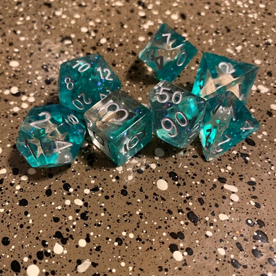 SEA STAR Dnd Dice Set for Dungeons and Dragons Ttrpg, Polyhedral Dice ...