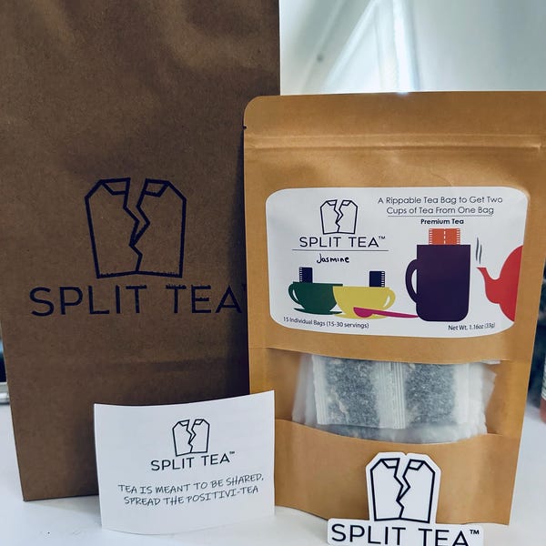 Perforated Tea Bag to Get Two Cups of Tea From One Tea Bag- Oolong ...